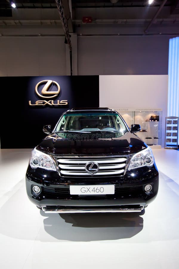 Carro Preto Lexus GX 460 Do Jipe Imagem de Stock Editorial - Imagem de ...