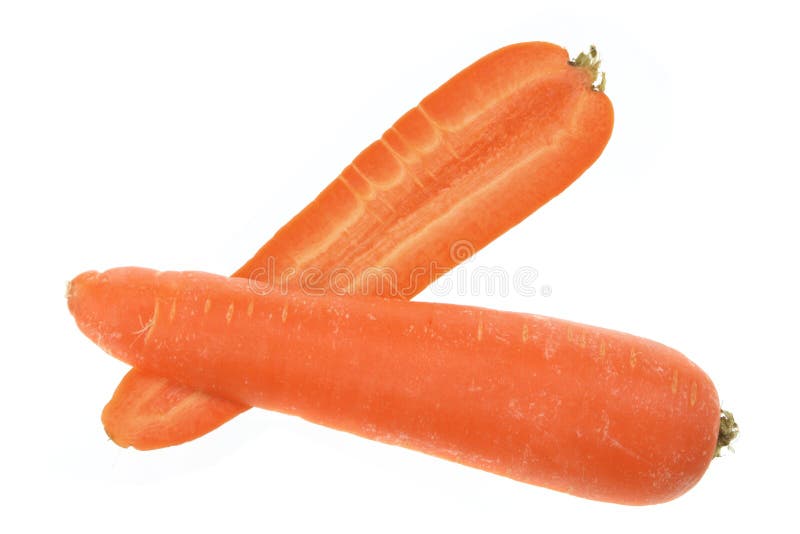 Halves of Carrot stock photo. Image of vegetable, organic - 20744992