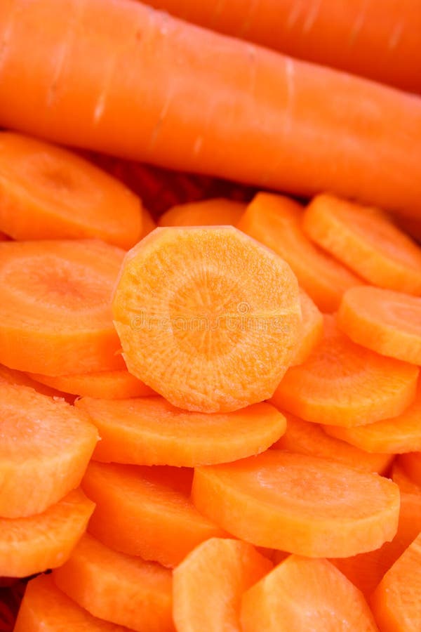 Sliced Carrot stock photo. Image of skinned, sliced, fresh - 776088