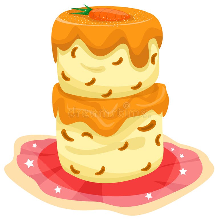 Drawing Carrot Cake Stock Illustrations – 736 Drawing Carrot Cake Stock ...