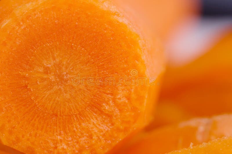 Carrot close-up stock image. Image of food, hull, fresh - 4446327