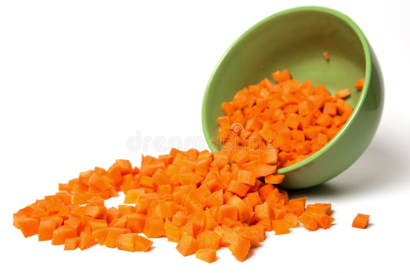 Carrot in dish stock photo. Image of food, cube, group - 37242530