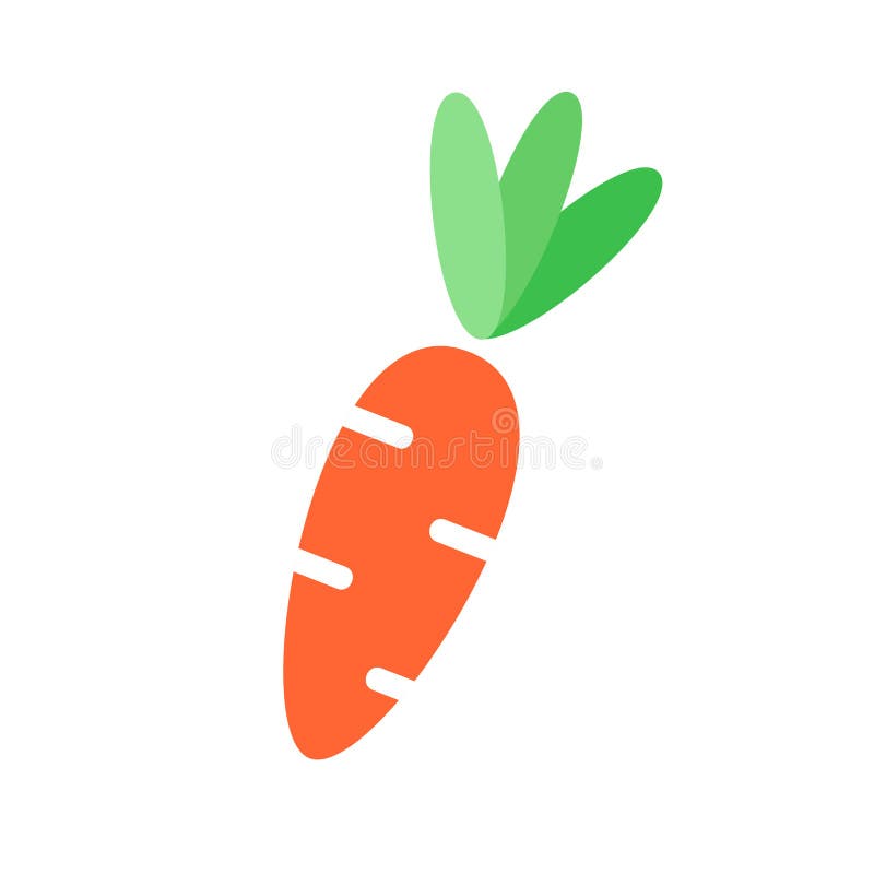 Carrot icon. Vector stock vector. Illustration of garden - 122094228