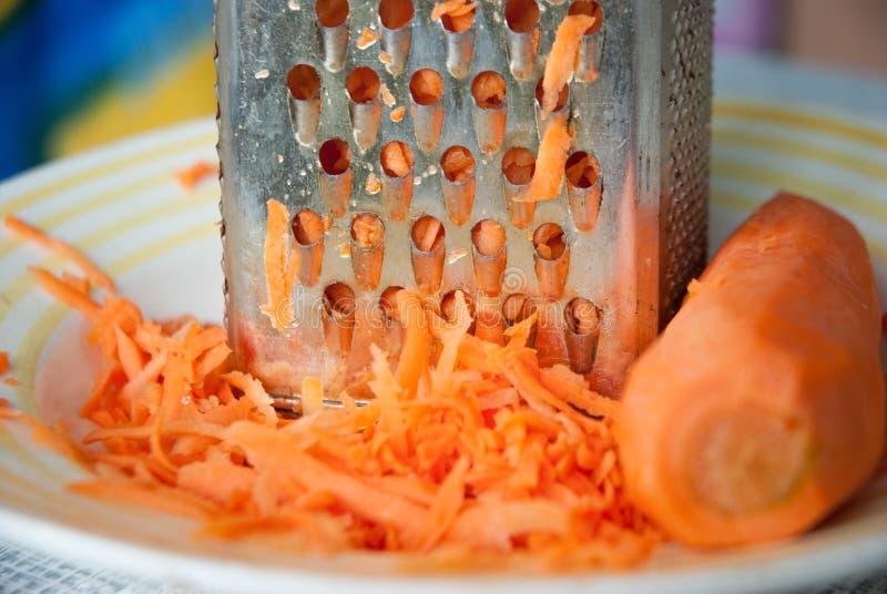 Carrot and Grater for Vegetables Stock Image - Image of pattern, grater ...