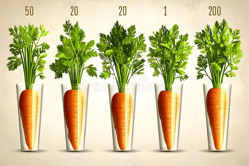Organic Growth Diagram Of A Carrot Carrot Growth Stages: How Fast Do