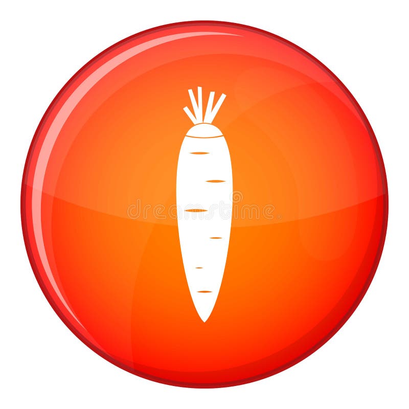 Carrot Circle Slices Icon, Isometric Style Stock Vector - Illustration ...