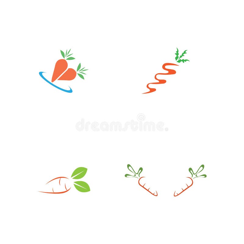 Carrot4 stock vector. Illustration of natural, drawing - 253223459