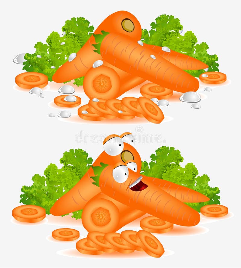 Carrot Isolated Hero Character Stock Vector - Illustration of hero ...