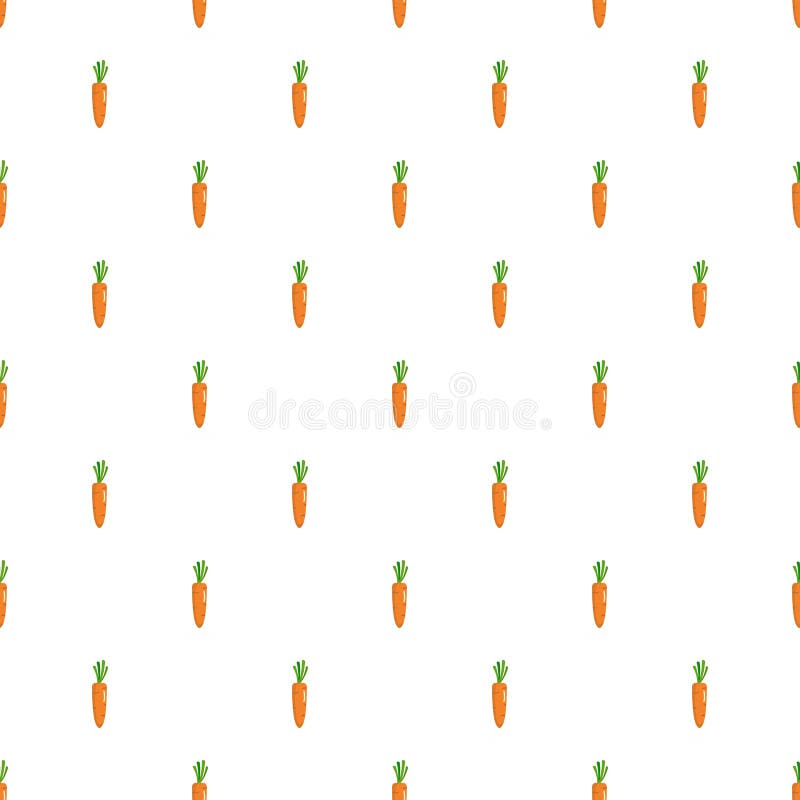 Carrot pattern seamless stock vector. Illustration of natural - 109170839