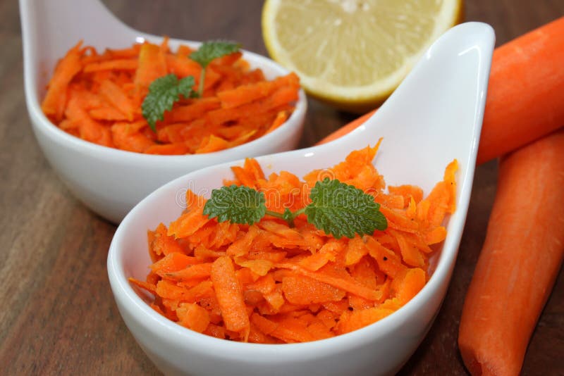 Carrot salad stock photo. Image of spice, dish, orange - 56391316