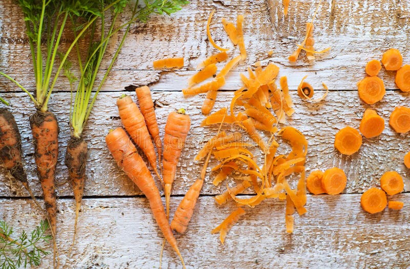 Carrot on a table stock photo. Image of healthy, harvest - 60396654