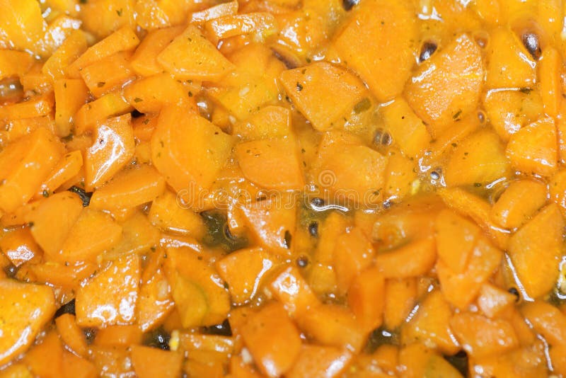 Carrots in a cooking pot stock photo. Image of culinary - 87294366