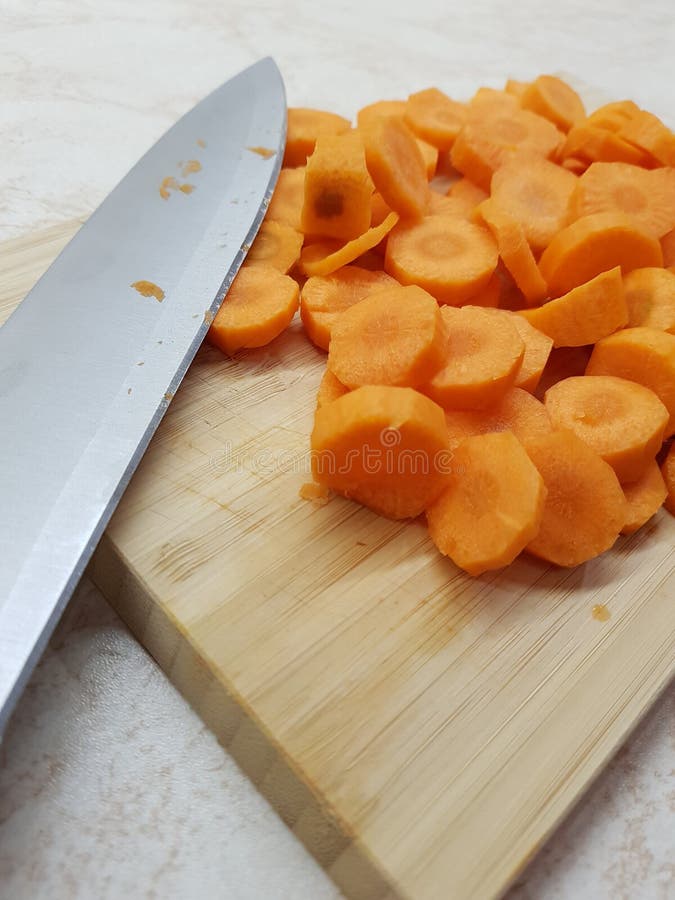 Carrot and knife stock image. Image of carrots, organic - 136278119