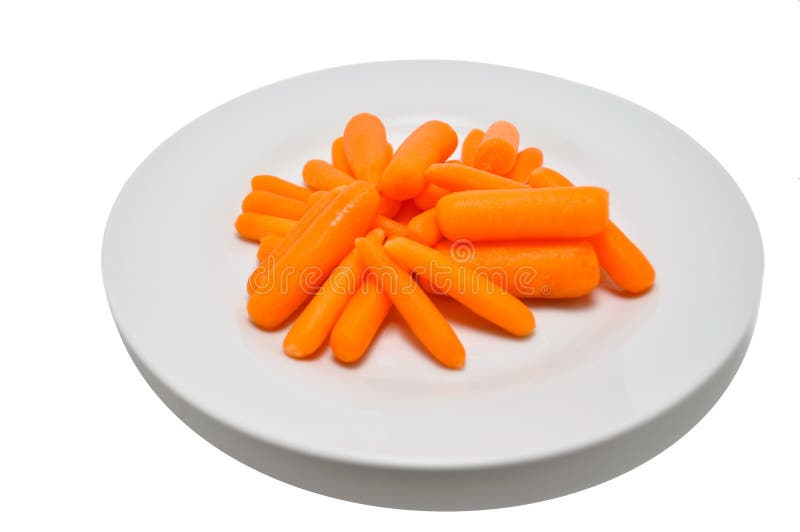 Carrots on a Plate stock photo. Image of meal, nutrition - 13324622
