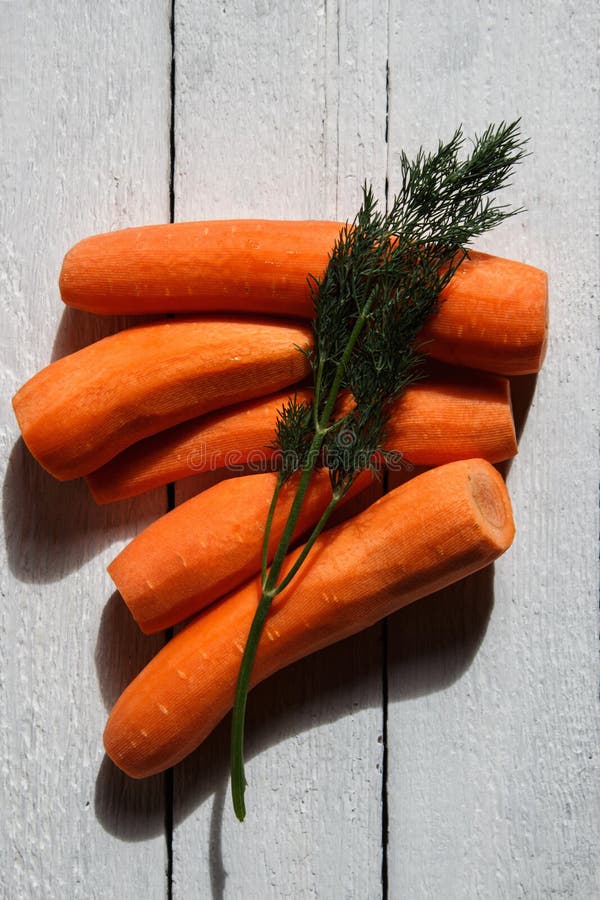 Carrots on the table. stock photo. Image of table, fried - 90679786
