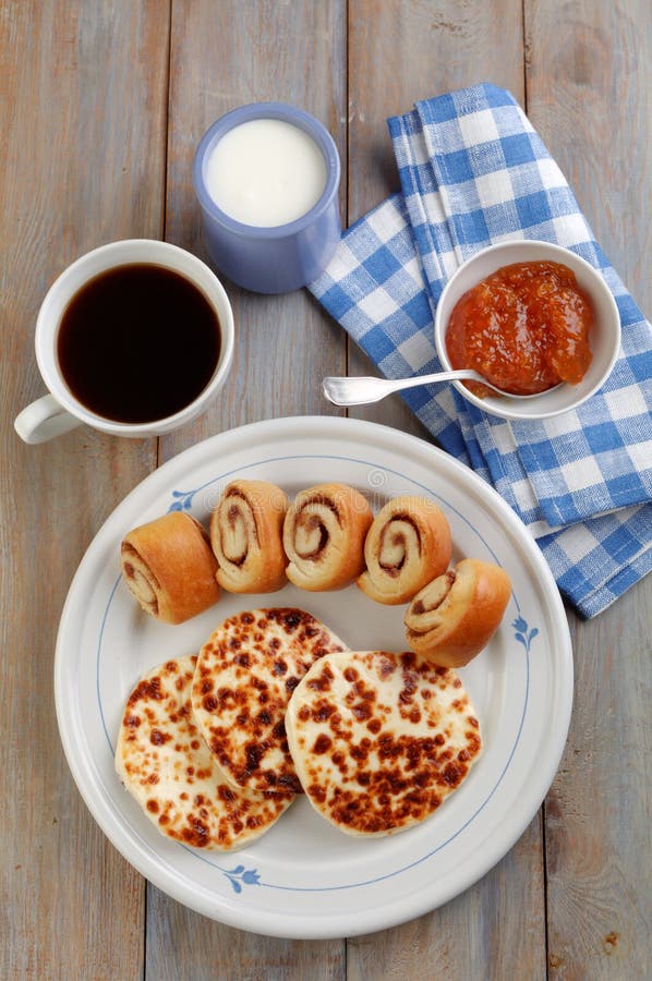 Finnish breakfast stock image. Image of coffee, breakfast - 105136021