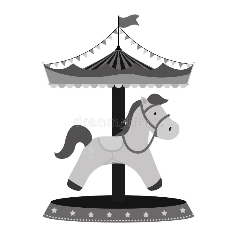Carrousel circus festival stock vector. Illustration of traditional ...