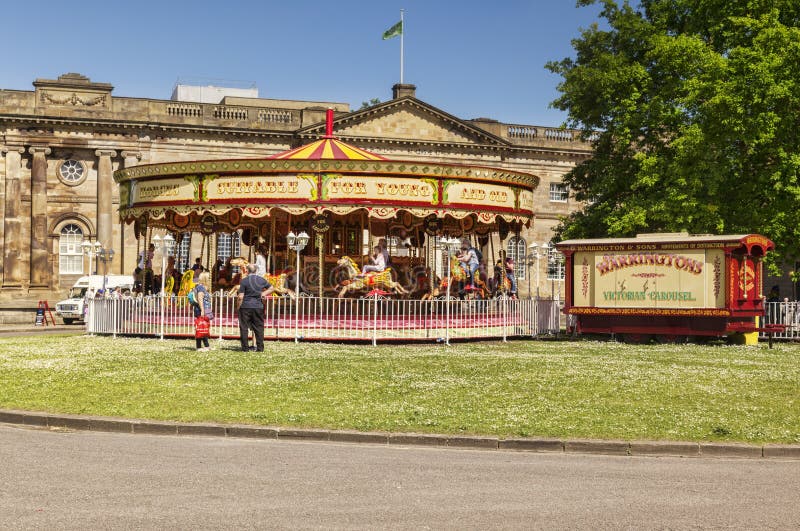 Carrousel York North Yorkshire R-U Photo stock éditorial - Image du ...