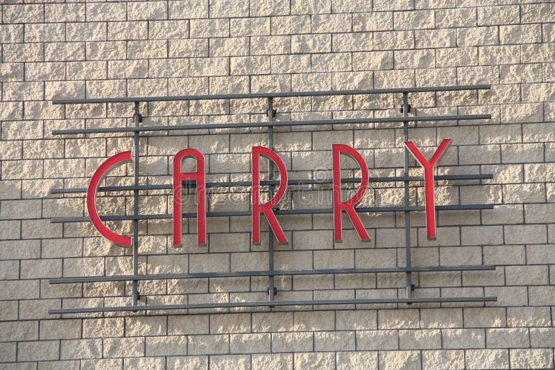 Carry editorial stock image. Image of goods, marketing - 16734814