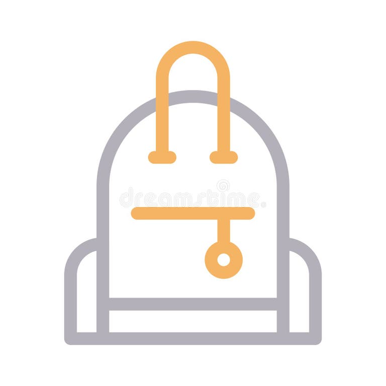 Carry Color Line Vector Icon Stock Vector - Illustration of sign, carry ...