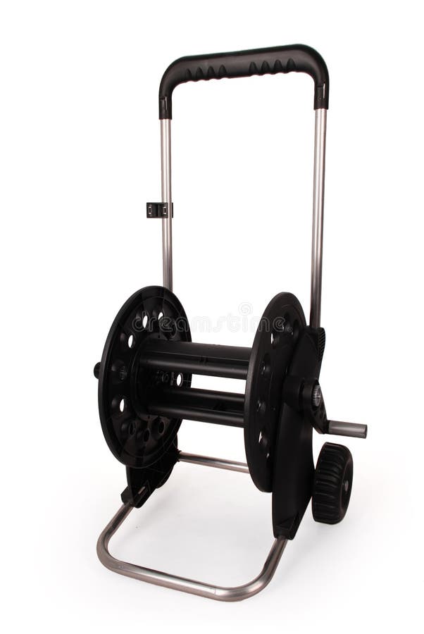 Carrying a black for hose stock image. Image of pipe - 84252175