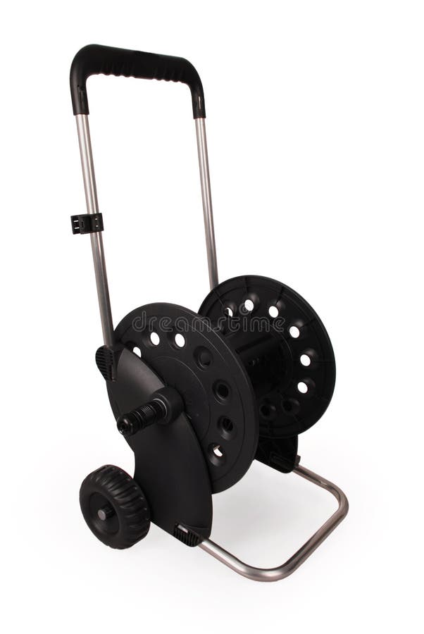 Carrying a black for hose stock image. Image of pipe - 84252175