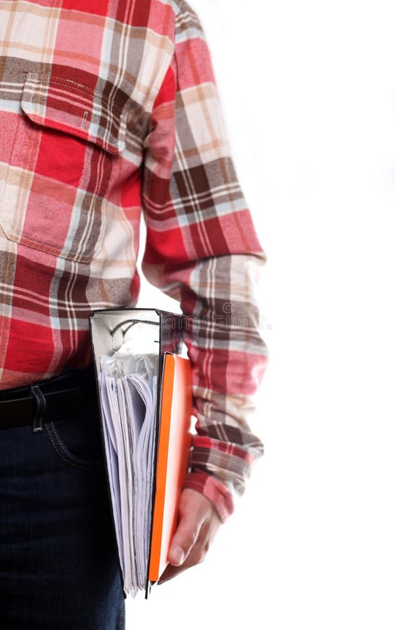 Carrying file folders stock photo. Image of document - 15849806