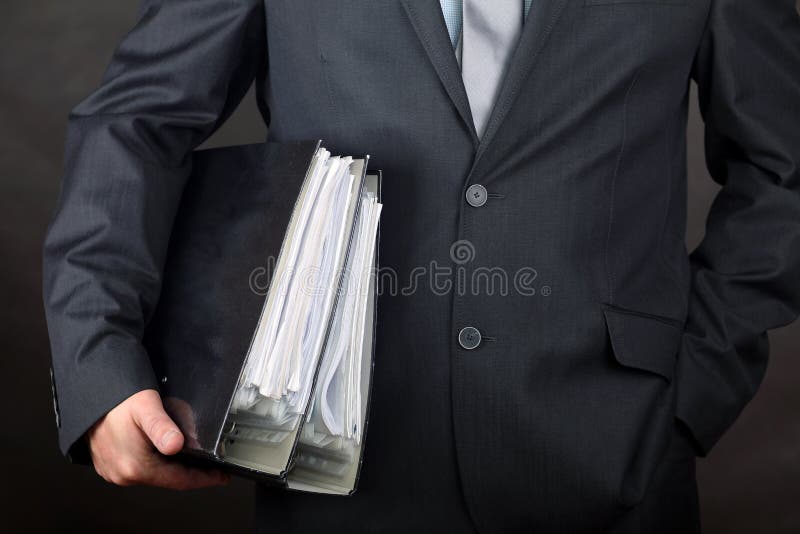 Carrying file folders stock photo. Image of document - 15849806