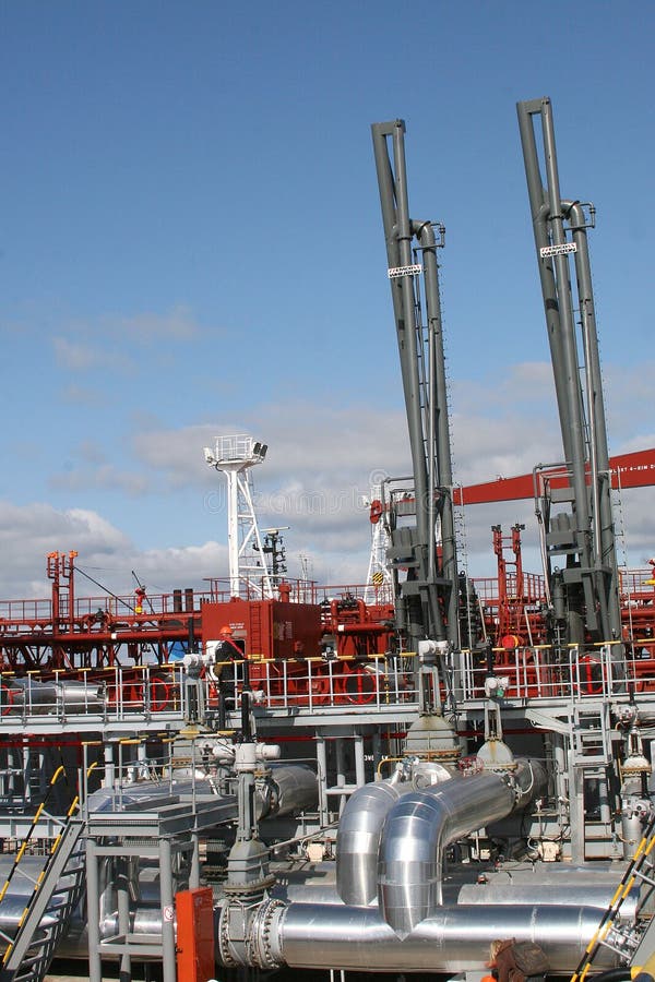 Carrying oil terminal stock image. Image of kerosene, tugboat - 8419341