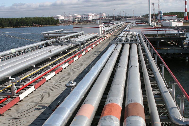 Oil terminal stock photo. Image of pump, refuelling, equipment - 10997688