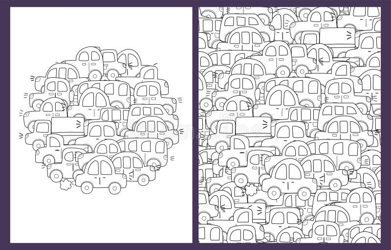 Coloring Pages Set with Cute Fish. Doodle Sea Animals Templates for ...