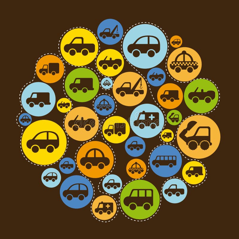 Cars Design Evolution Cartoon Vector Infographics Stock Vector ...