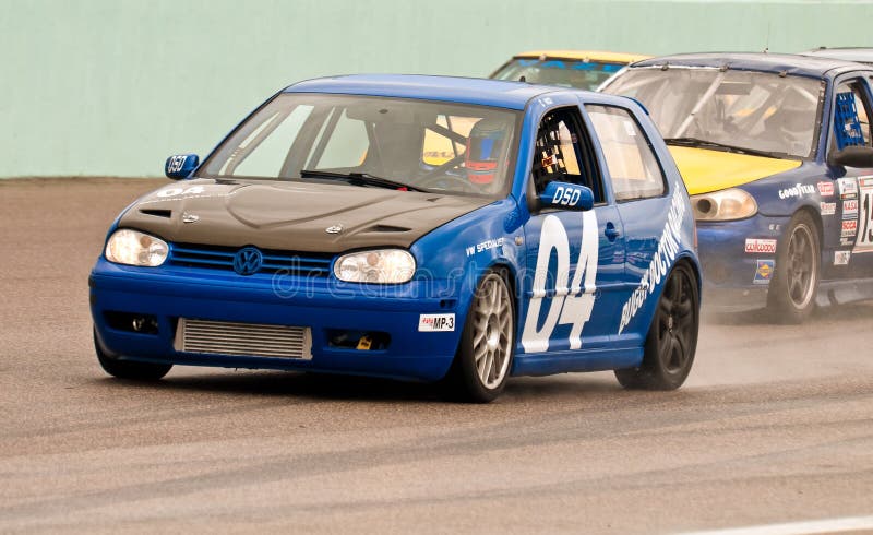 Cars Fight for Pole Position Editorial Photography - Image of ...