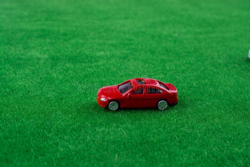 Cars on grass stock image. Image of green, cars, isolated - 68853129
