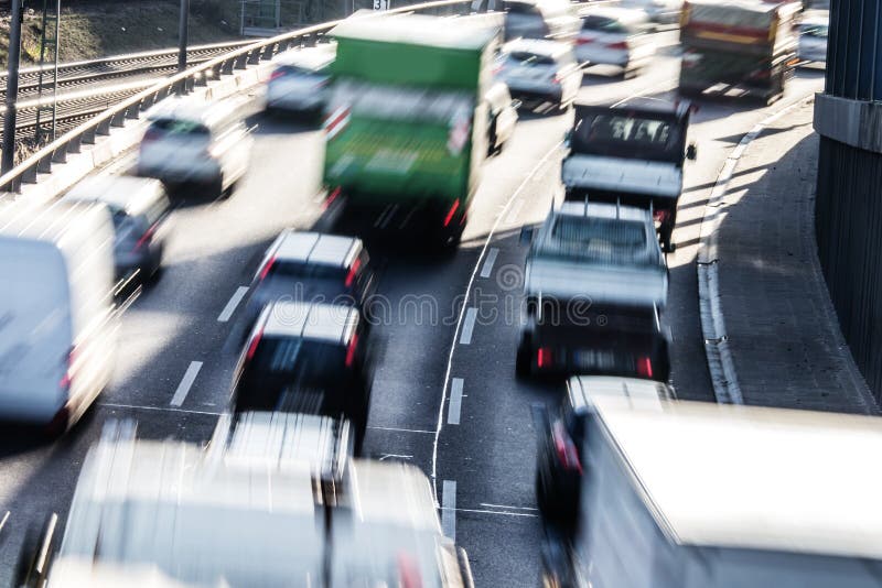Cars on highway stock photo. Image of movement, daylight - 37148408