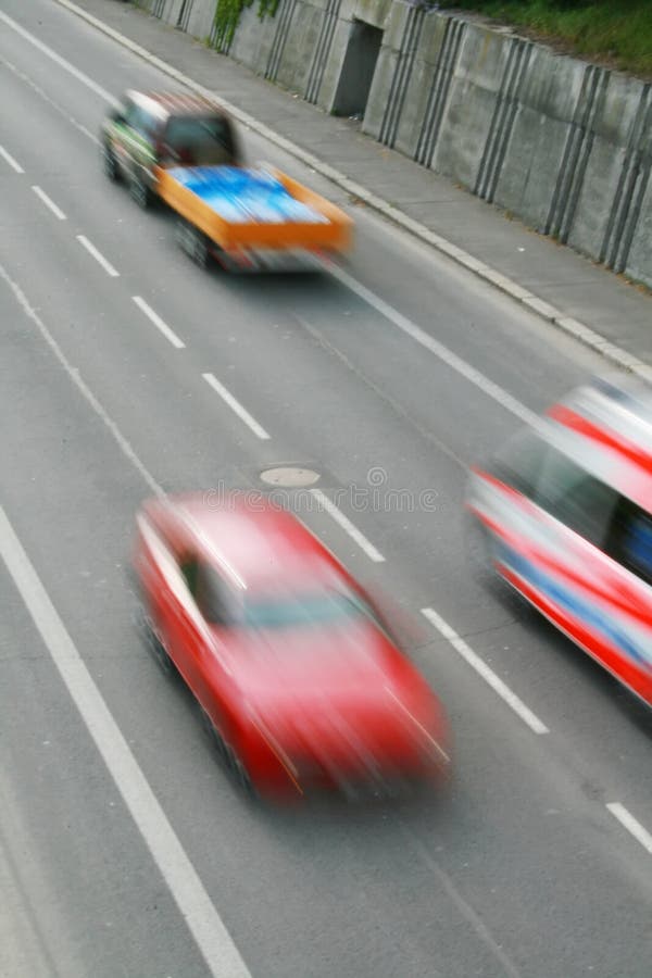 Cars in motion stock photo. Image of blur, automobile - 2363432