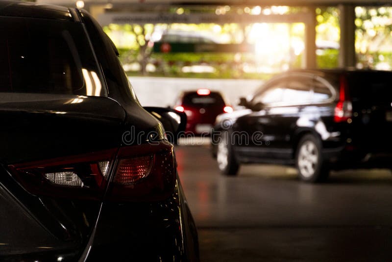 Cars in parking lot. stock image. Image of industry - 139922721