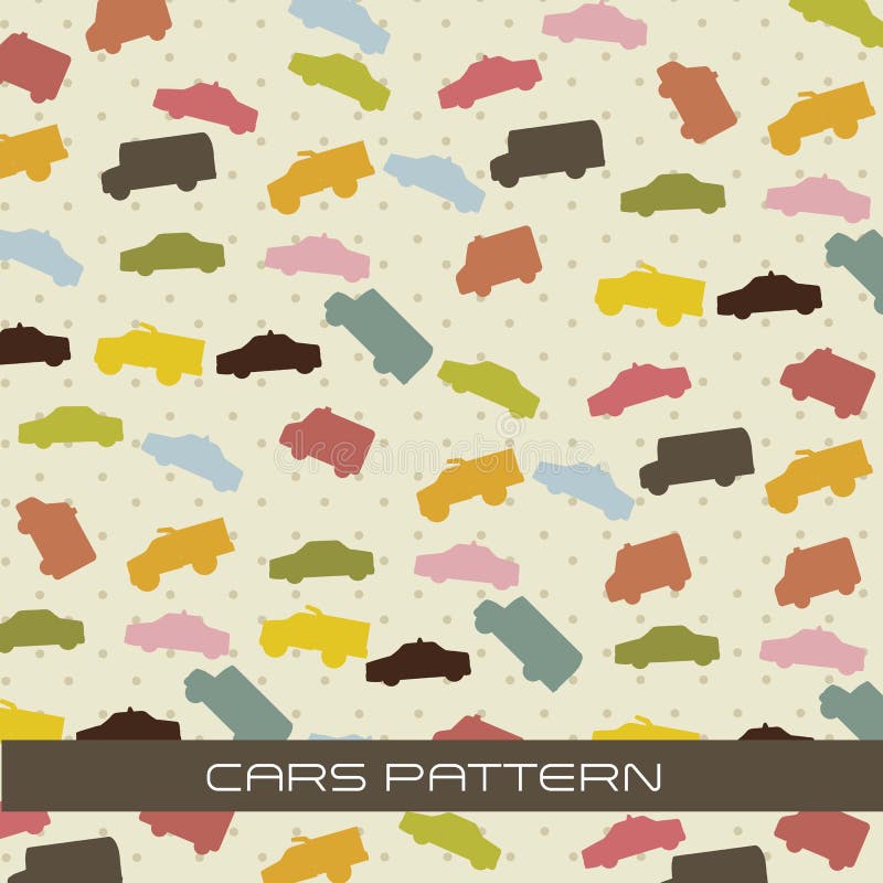 Cars pattern stock illustration. Illustration of model - 27024579
