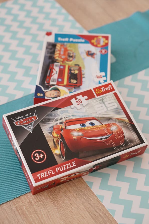 Cars puzzle editorial stock image. Image of cars, disney - 96946044