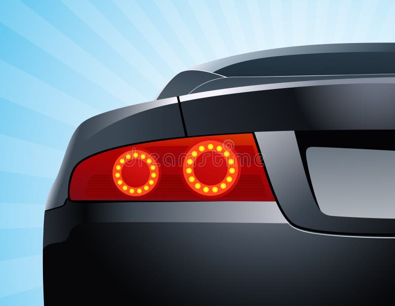 Car Reversing Light Icon In Trendy Design Style. Car Reversing Light ...
