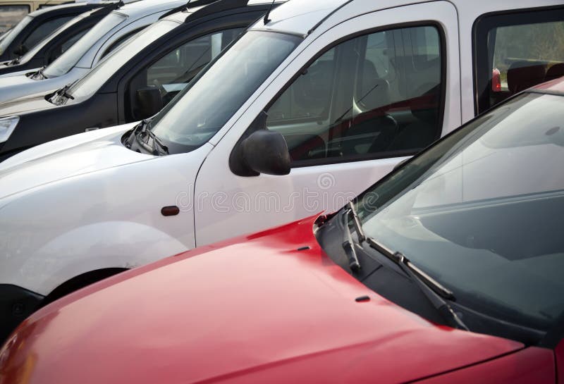 Row of trucks stock image. Image of sales, selling, sale - 14959313