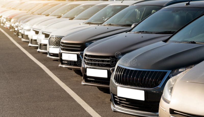 Used car sales stock photo. Image of auto, industry - 185323634