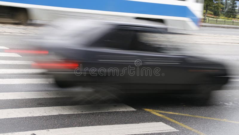 Cars running stock image. Image of pedestrian, landscape - 11234975