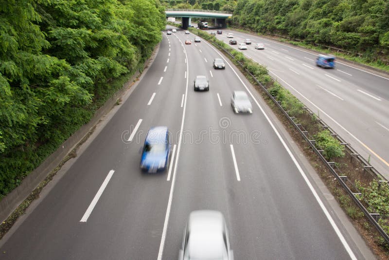 Cars speeding stock image. Image of horizontal, automobile - 49844303