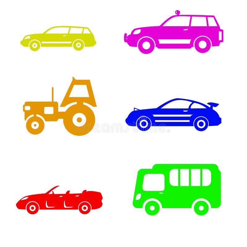 Coloring page book - car stock vector. Illustration of isolated - 20588622