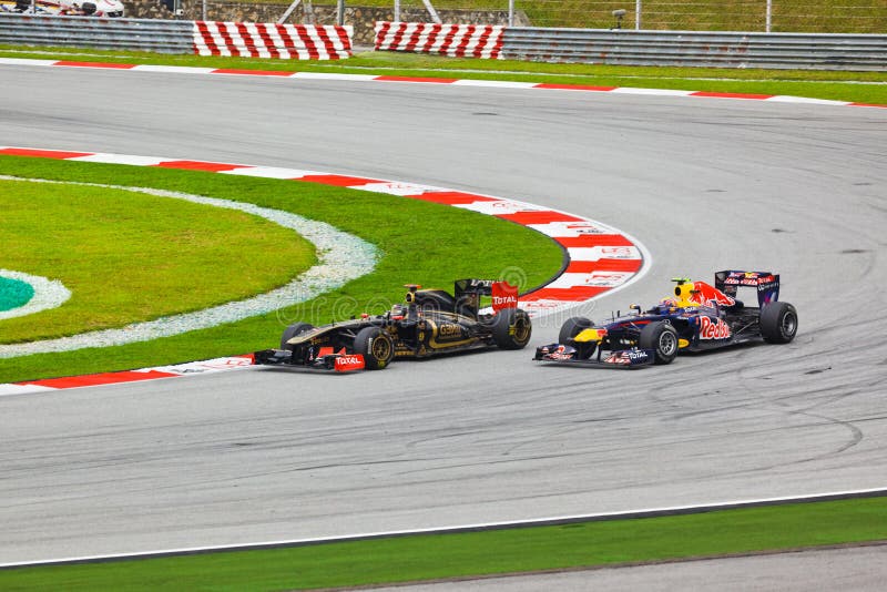Cars on Track at Race of Formula 1 Editorial Stock Image - Image of ...