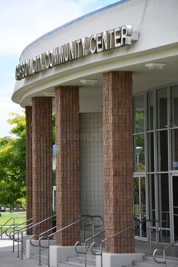 Carson City Community Center in Carson City, Nevada Stock Photo - Image ...