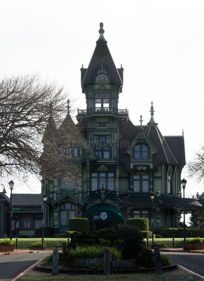 Carson Mansion image stock. Image du ville, sunlight - 43947337