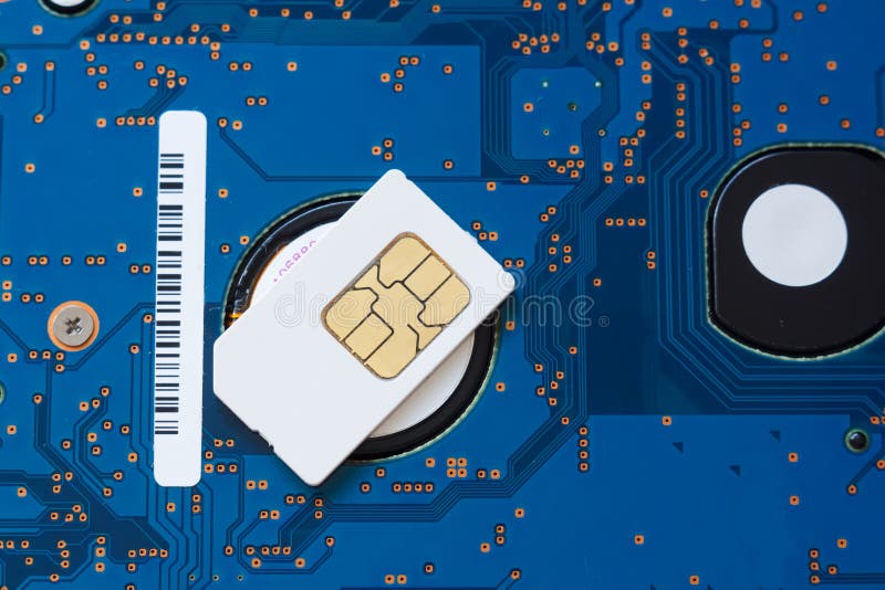 Cartão de Sim imagem de stock. Imagem de winchester, internet - 21030395