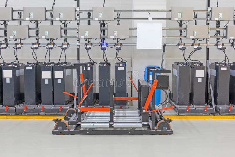 Electric Forklift Charging Station Stock Photos - Free & Royalty-Free ...